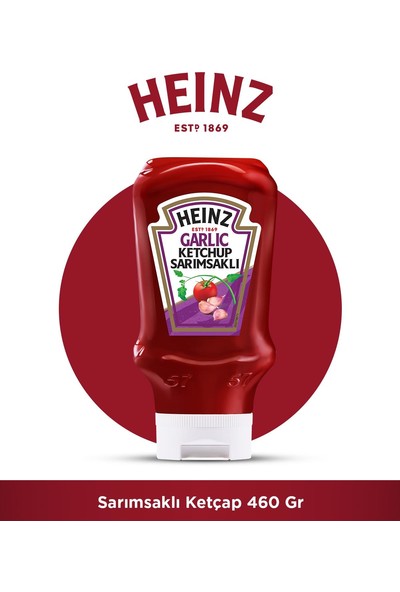Heınz Sarımsaklı Ketçap 460 gr Heınz Sarımsaklı Ketçap 460 gr