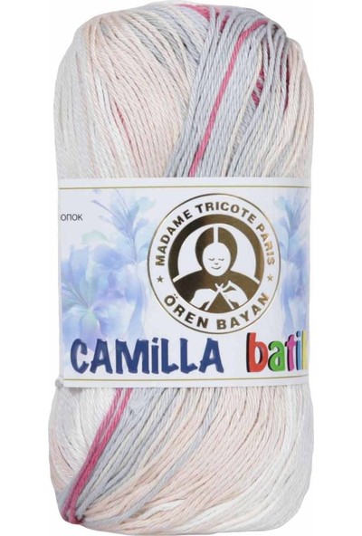 Ören Bayan Camilla Batik El Örgü Ipi 109