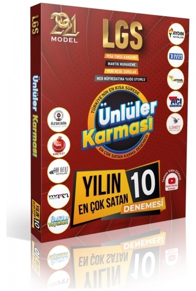 Ünlüler Karması LGS 2021 10'lu Genel Deneme