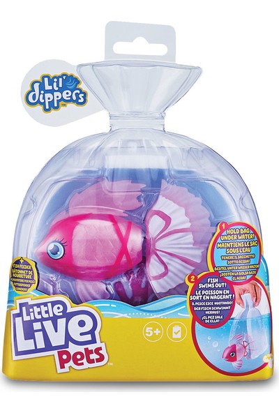 Little Live Pets Yüzen Balıklar Tekli Paket Pembe 26290 Little Live Pets Yüzen Balıklar Tekli Paket Pembe 26290