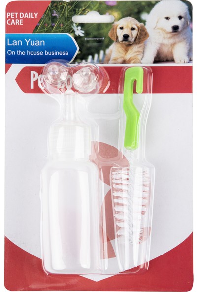 Lion Pet Kedi Köpek Biberon Seti Büyük Boy 60 ml Lion Pet Kedi Köpek Biberon Seti Büyük Boy 60 ml