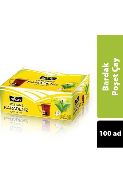 Ofçay Bitane Turkish Breakfast Tea 100'lü Bardak Poşet Çay Ofçay Bitane Turkish Breakfast Tea 100'lü Bardak Poşet Çay