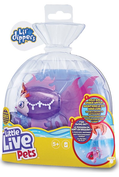 Little Live Pets Yüzen Balıklar Tekli Paket Mor 26290 Little Live Pets Yüzen Balıklar Tekli Paket Mor 26290