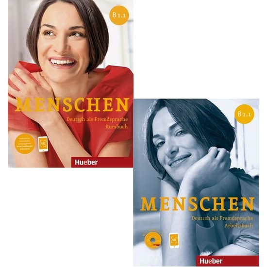Hueber Menschen B1.1 : Kursbuch + Arbeitsbuch Mit Online Ar Kitabı
