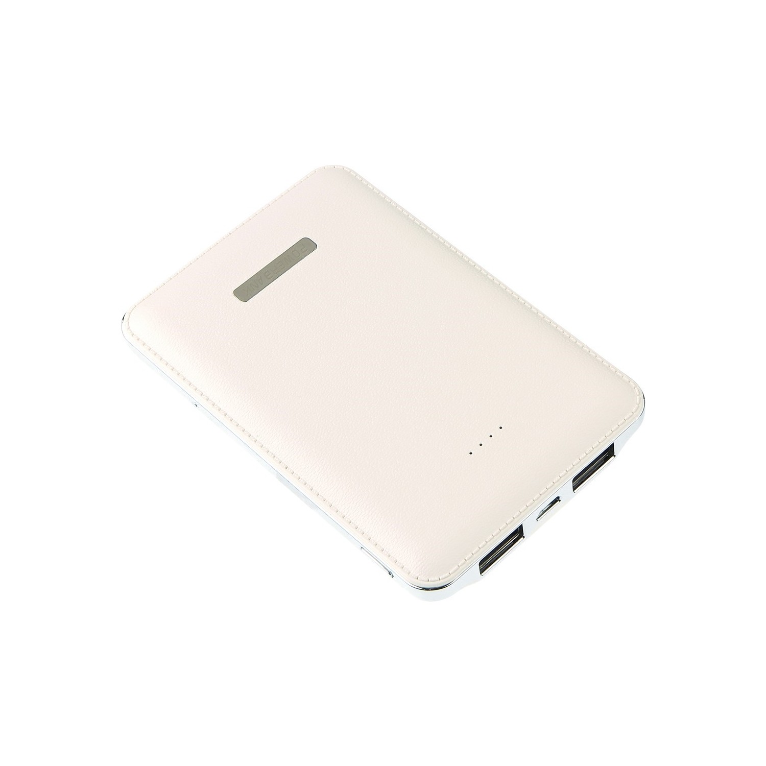Firstwei Powerbank PB101 Beyaz 5000 Mah Slim Şık Deri Fiyatı