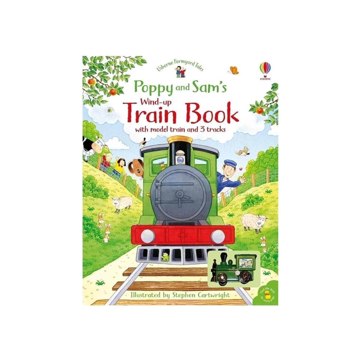 Usborne Poppy And Sam's Wind-Up Train Book Kitabı ve Fiyatı