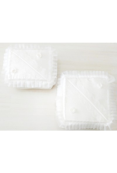 Dilex 2'li Iğne Oyalı Çeyizlik Bohça & Gelin Bohçası & Damat Bohçası & Hurç Seti