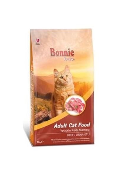 Bonnie Beef Dana Etli Yetişkin Kedi Maması 10 kg Bonnie Beef Dana Etli Yetişkin Kedi Maması 10 kg