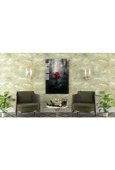 E-Depocu Gül Cam Tablo