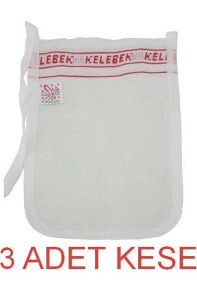 Hamam 3'lü Kelebek Kese Orta Sert & Banyo Kesesi Hamam 3'lü Kelebek Kese Orta Sert & Banyo Kesesi