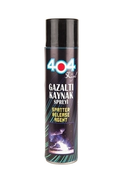 Turan 404 Gazaltı Kaynak Spreyi 400ml - Gaz Altı -Yapışmayı Önler Turan 404 Gazaltı Kaynak Spreyi 400ml - Gaz Altı -Yapışmayı Önler