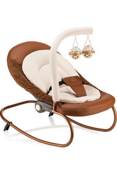 Safe Line Deluxe Oyuncaklı Sallanır Ana Kucağı Kahve Safe Line Deluxe Oyuncaklı Sallanır Ana Kucağı Kahve