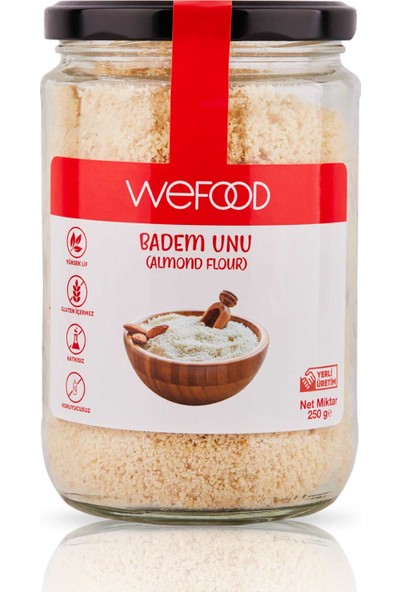 Wefood Badem Unu 250 Gr.