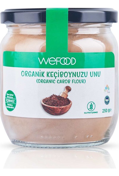 Wefood Organik Keçiboynuzu Unu 250 gr