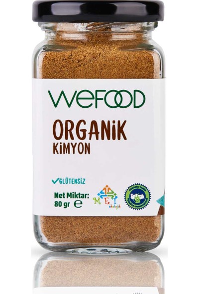 Wefood Organik Kimyon 80 gr Wefood Organik Kimyon 80 gr