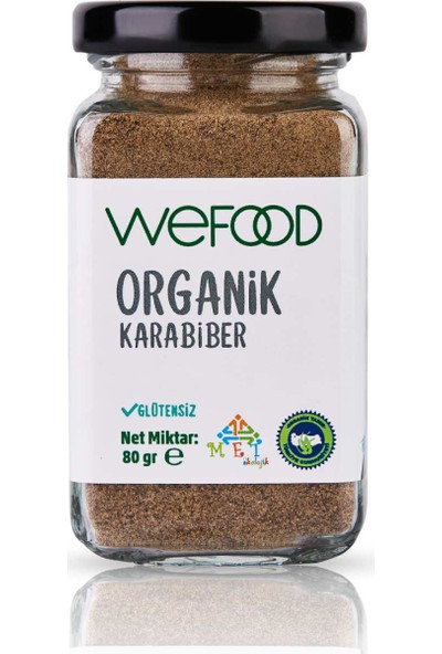 Wefood Organik Karabiber 80 gr