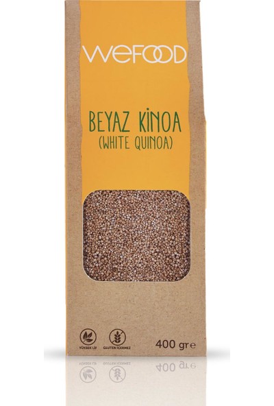 Wefood Beyaz Kinoa 400 gr Wefood Beyaz Kinoa 400 gr