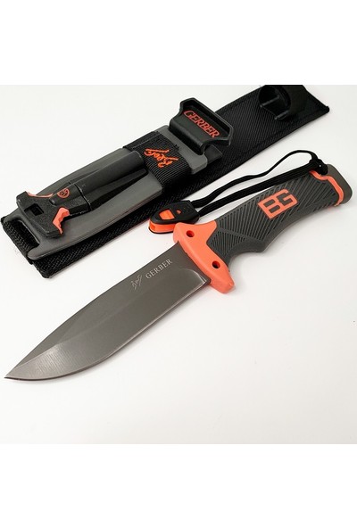 Gerber 28 cm Kılıflı Magnezyum Çubuklu Bıçak