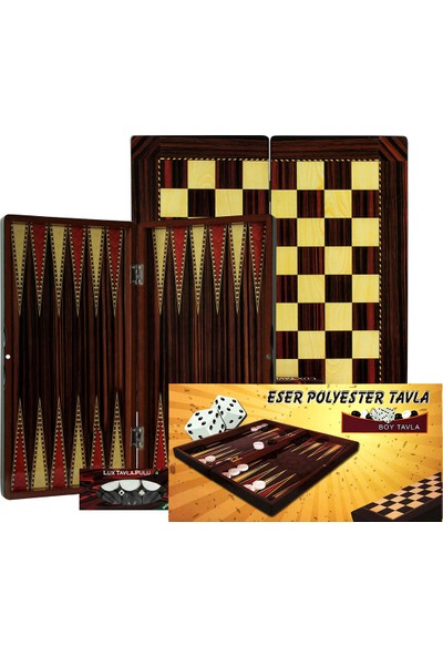 Eser Polyester Tavla Büyük Boy Eser Polyester Tavla Büyük Boy