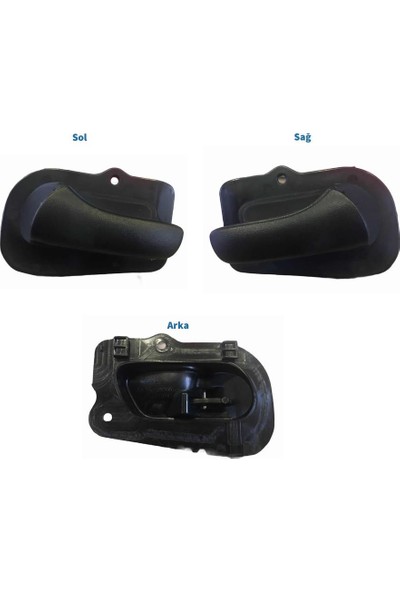 Moda Opel Corsa B Ön Kapı Iç Açma Kolu Siyah 136705 - 136704 Sağ Moda Opel Corsa B Ön Kapı Iç Açma Kolu Siyah 136705 - 136704 Sağ