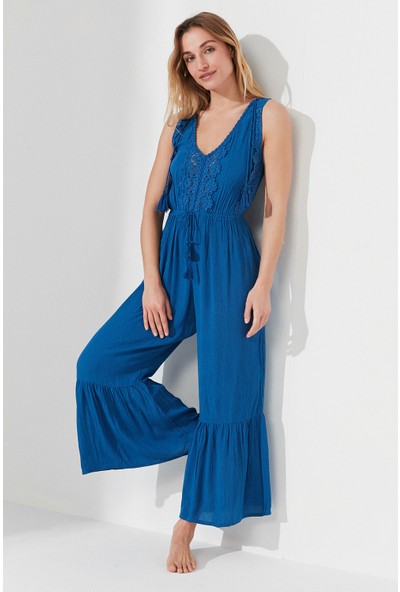 Penti Koyu Mavi Bold Tulum Penti Koyu Mavi Bold Tulum