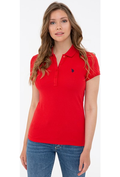 U.S. Polo Assn. Kırmızı T-Shirt Basic 50234714-Vr097