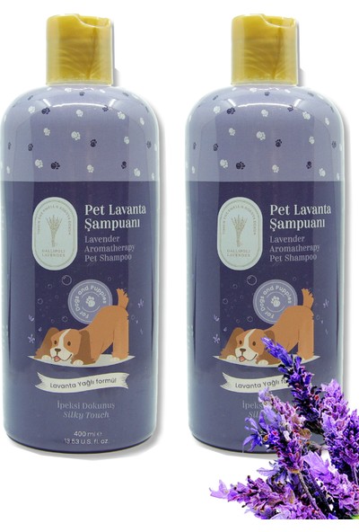 Dr. Lavender Lavanta Yağlı Köpek Şampuanı 2'li 400 ml Pire Kene Önleyici Koku Giderici Pet Şampuan Dr. Lavender Lavanta Yağlı Köpek Şampuanı 2'li 400 ml Pire Kene Önleyici Koku Giderici Pet Şampuan
