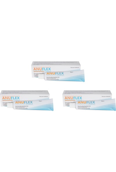 Defnil Pharma Anuflex Pomad Bitkisel Merhem 30 gr 3'lü Defnil Pharma Anuflex Pomad Bitkisel Merhem 30 gr 3'lü
