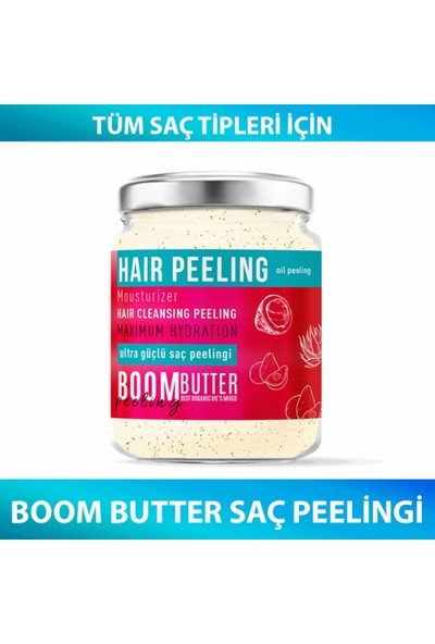 BOOM BUTTER Saç Peelingi 190 ML