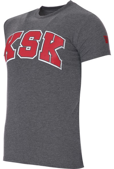 Sportive Karşıyaka Çocuk Antrasit Basketbol Tişört TKY100143-ANT