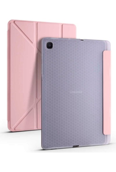 Göha Galaxy Tab S6 Lite P610 Kılıf Tri Folding Smart With Pen Standlı Kılıf Göha Galaxy Tab S6 Lite P610 Kılıf Tri Folding Smart With Pen Standlı Kılıf