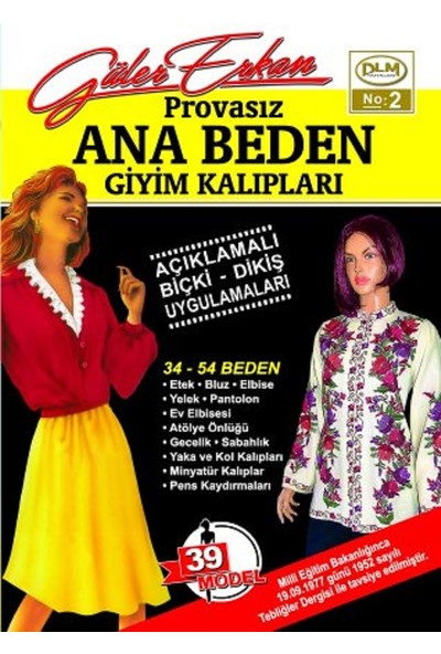 Provasız Ana Beden Giyim Kalıpları