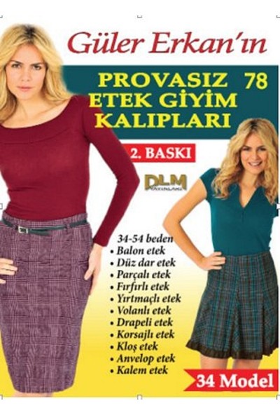 Provasız Etek Giyim Kalıpları