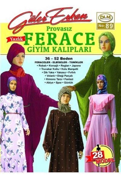 Provasız Ferace Giyim Kalıpları