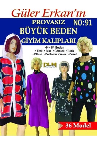 Provasız Büyük Beden Giyim Kalıpları