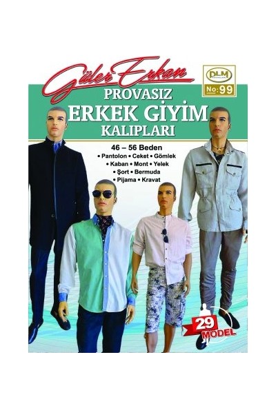 Provasız Erkek Giyim Kalıpları