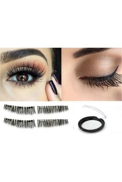 Go Ithalat Manyetik Mıknatıslı Kirpik