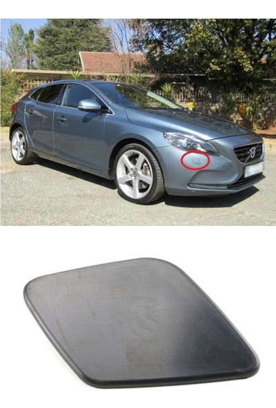 3K Volvo V40 Far Yıkama Kapağı Sol 3K Volvo V40 Far Yıkama Kapağı Sol