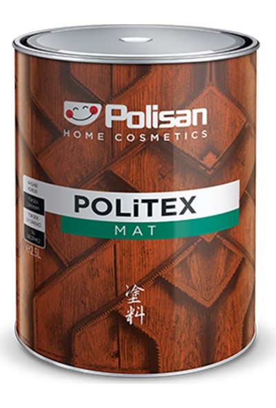 Polisan Politex Dekoratif Mat Bambu 0,75 Lt Polisan Politex Dekoratif Mat Bambu 0,75 Lt