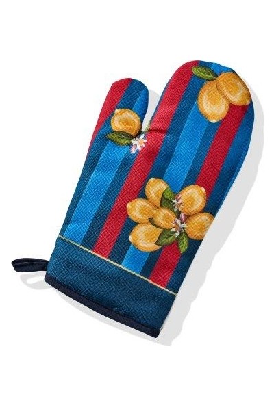 Chiara Alessi Positano Eldiven Mavi & Kirmizi 15*15 cm