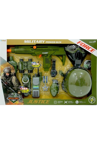 Güven Power Gun Asker Silh Seti 34340