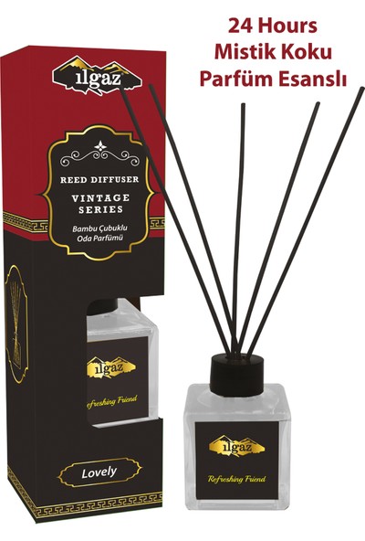 Ilgaz 100ML Lovely Bambu Çubuklu Oda Parfümü Ilgaz 100ML Lovely Bambu Çubuklu Oda Parfümü