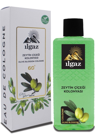 Ilgaz Elegance Series Zeytin Çiçeği Kolonyası 400 ml 80 Derece Eau De Cologne