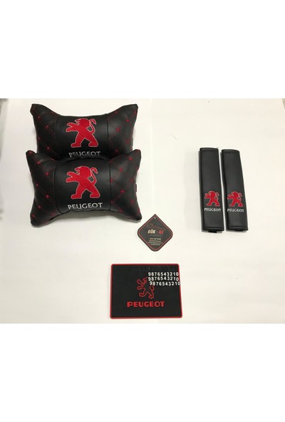 Universal Peugeot 107 Deri Yastık Kemer Konfor Paketi Kaydırmaz Pedli Set Universal Peugeot 107 Deri Yastık Kemer Konfor Paketi Kaydırmaz Pedli Set