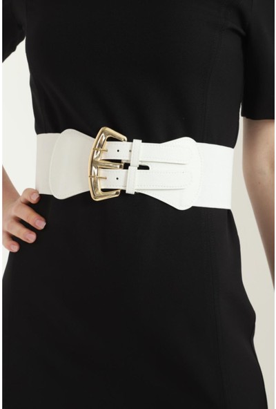 BellaVino Kadın Tokalı Lastikli Korse Kemer BellaVino Kadın Tokalı Lastikli Korse Kemer