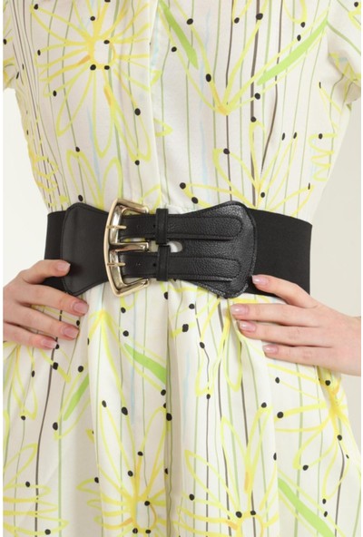 BellaVino Kadın Tokalı Lastikli Korse Kemer BellaVino Kadın Tokalı Lastikli Korse Kemer