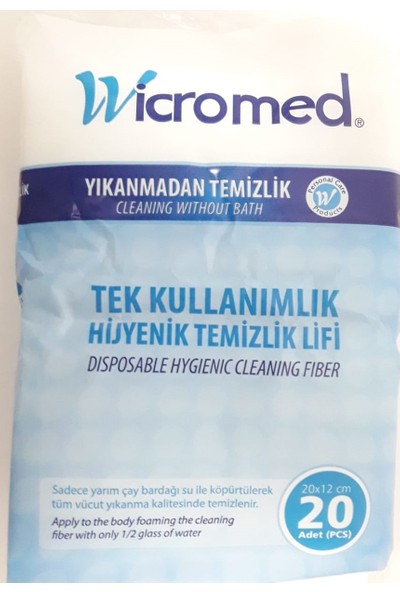 Wicromed Temizlik Lifi 20'li