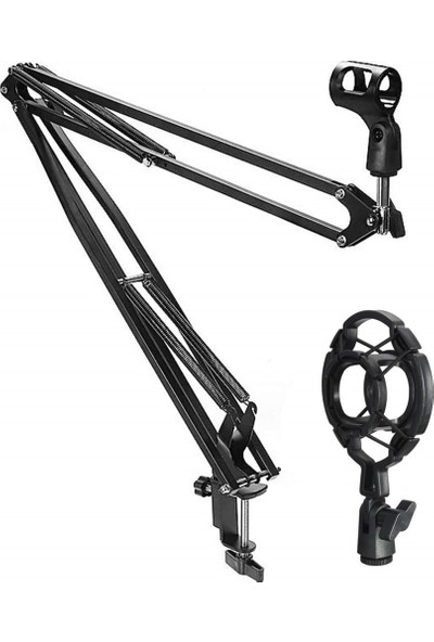 Lastvoice NB40HY Set Hyperx Mikrofon Için Stand ve Shock Mount (50X50 Büyük Boy)