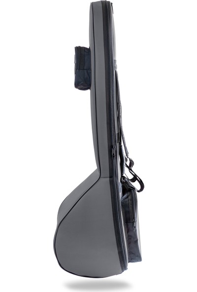 Pandura Müzik Profesyonel Gigbag Kısa Bağlama Kılıfı - Gri Pandura Müzik Profesyonel Gigbag Kısa Bağlama Kılıfı - Gri