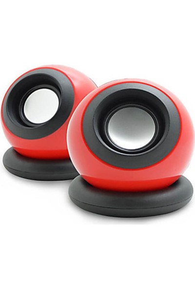 Wozlo D-008 Masaüstü Dizüstü USB Mini Taşınabilir Mini Hoparlör USB Speaker - Kırmızı Wozlo D-008 Masaüstü Dizüstü USB Mini Taşınabilir Mini Hoparlör USB Speaker - Kırmızı